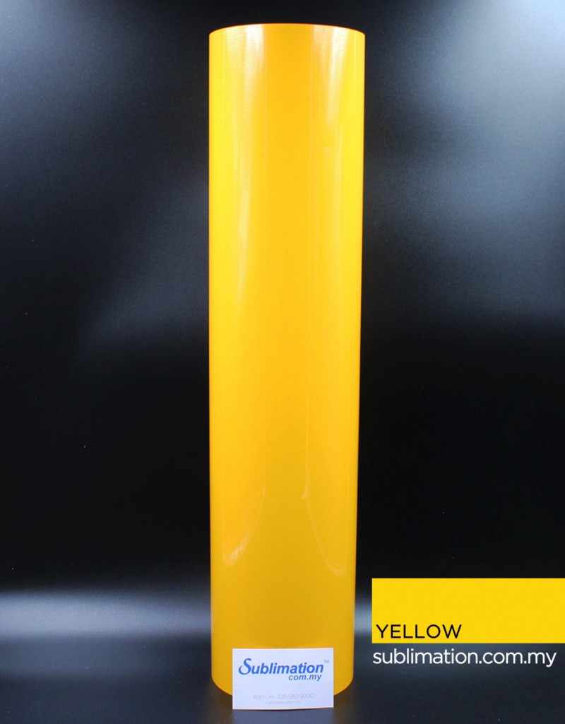 Yellow PU Vinyl Transfer Film