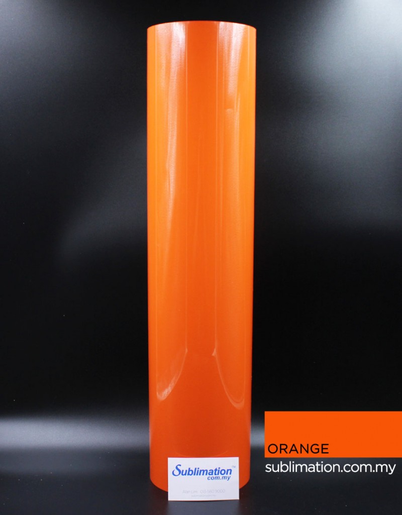 Orange PU Vinyl Transfer Film