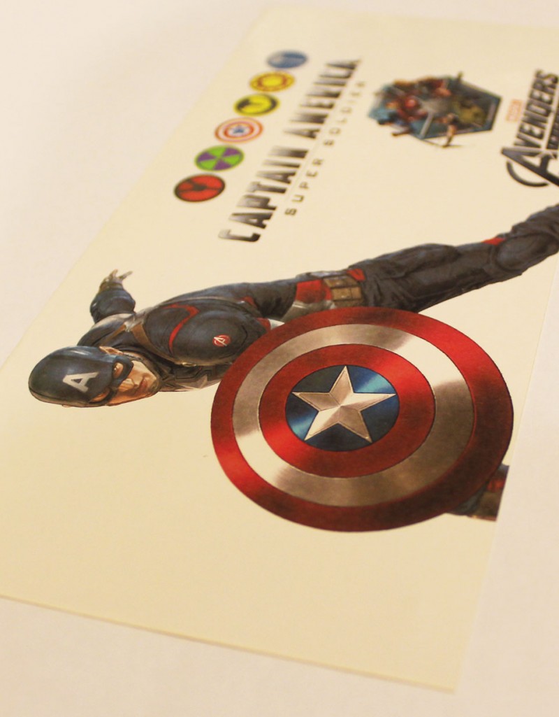 A3 Mirror Coat Sticker Paper